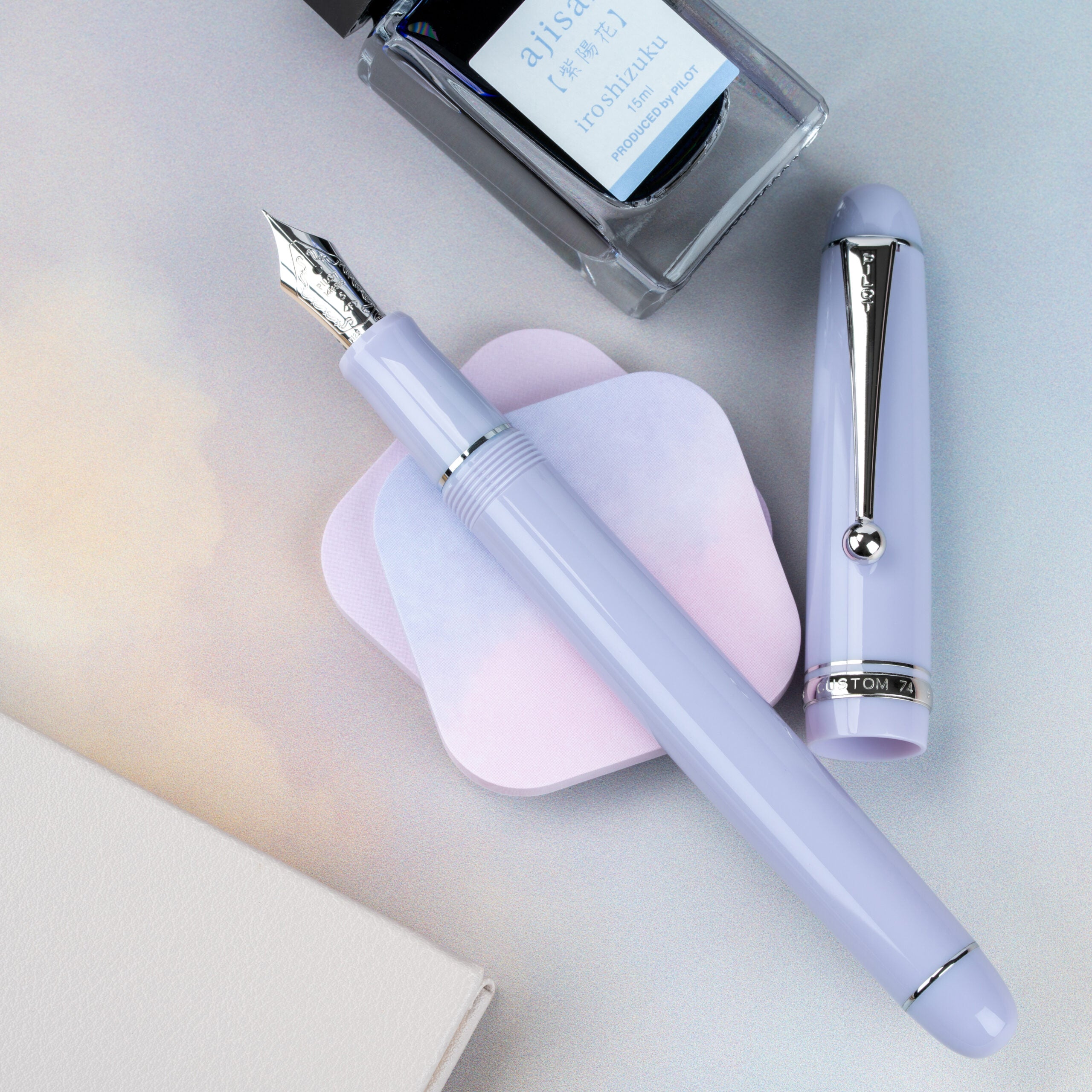 Pilot Custom 74 Fountain Pen - US Exclusive Lavender Fog - Pen Realm
