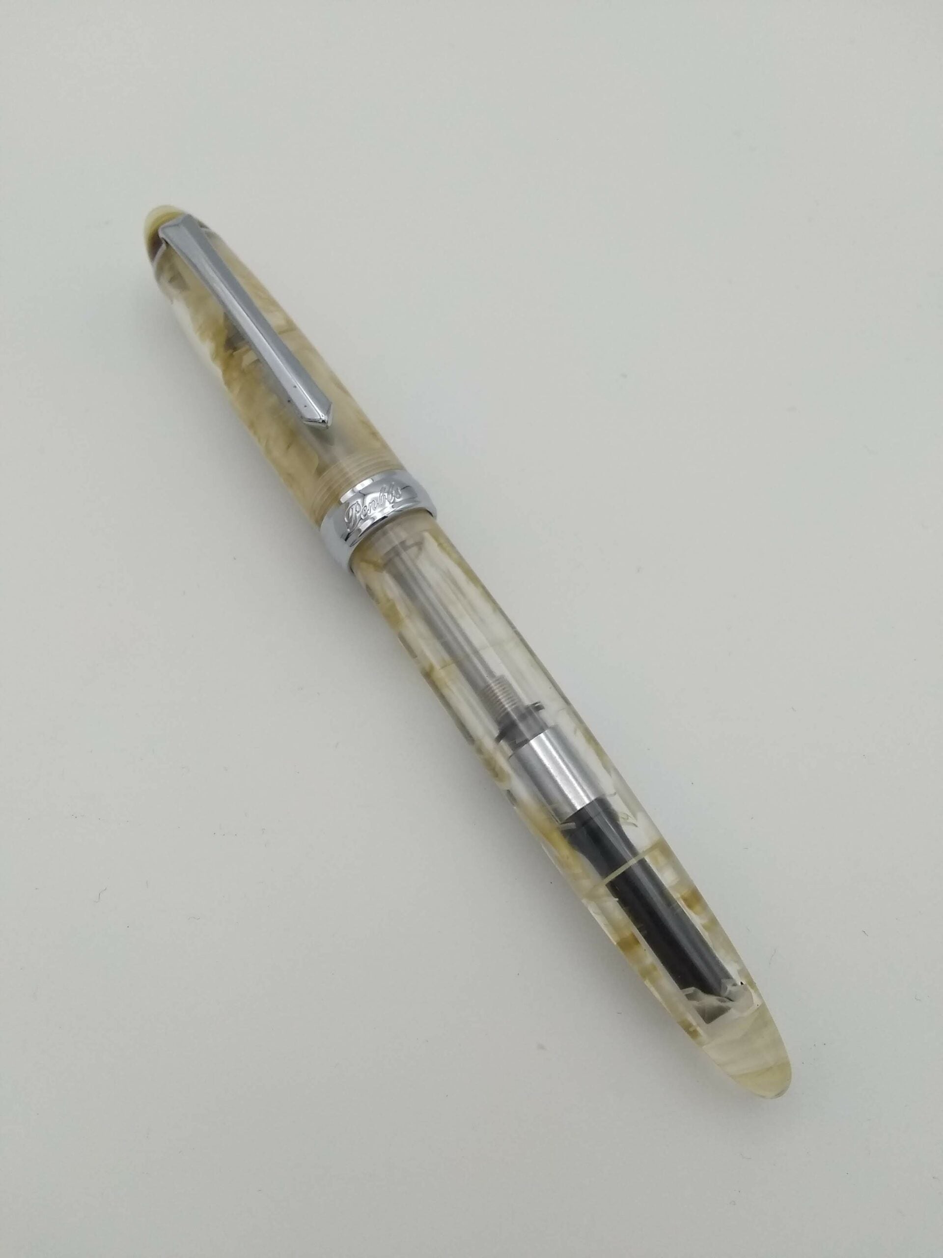 PENBBS Fountain Pen Smokey Demo - Fine Steel Nib - Pen Realm