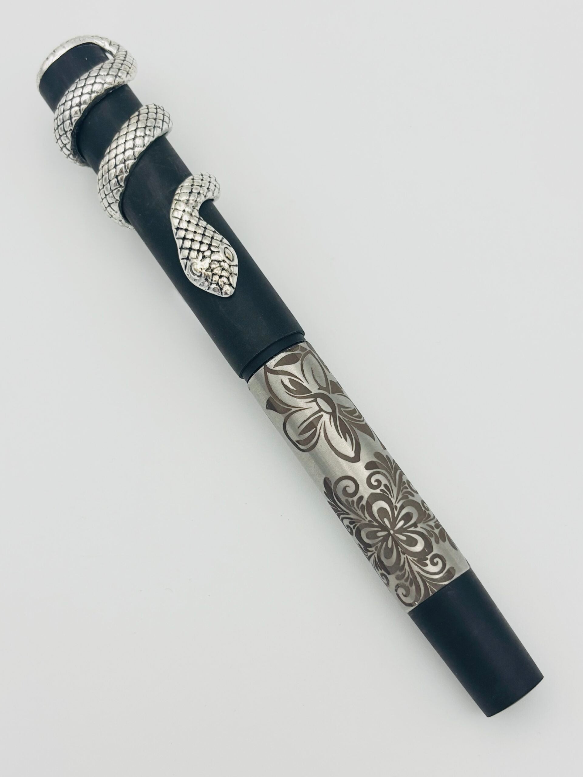 Bexley Prototype Snake Overlay - Broad Steel Nib - Pen Realm