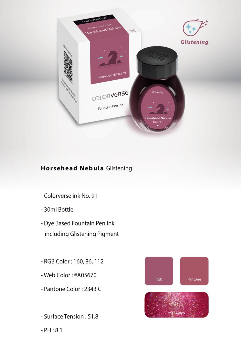 Colorverse Glistening Series - Pen Realm